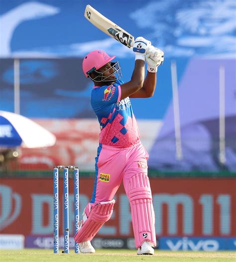 Sanju Samson Goes High Over The Leg Side During His Half Century