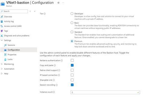 Record Bastion Sessions Azure Bastion Microsoft Learn
