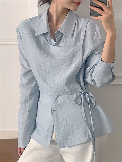 리리앤코 4천장 돌파 세련미업♥포인트템 44 120 로이벨드 레이어드 스트랩 뷔스티에 셔츠 블라우스 신상봄가을하객룩소개팅룩직장인룩데일리룩데일리템