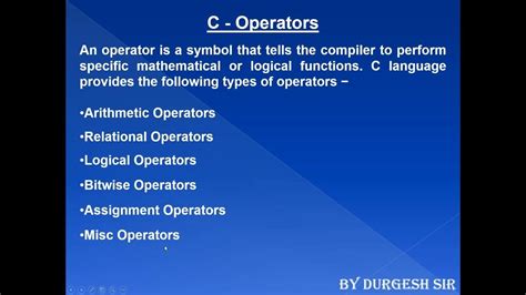 Arithmetic Operator In C With Examples Arithmeticoperators Clanguage