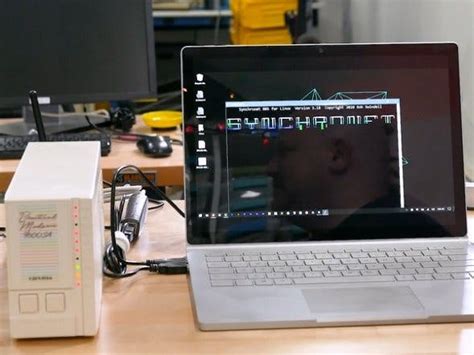 Wifi9600 Wifi Serial Modem In A Vintage 9600 Baud Modem