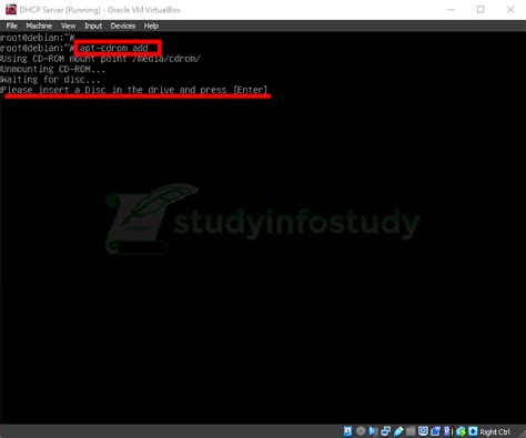 KONFIGURASI DHCP SERVER DEBIAN 10 DI VIRTUALBOX