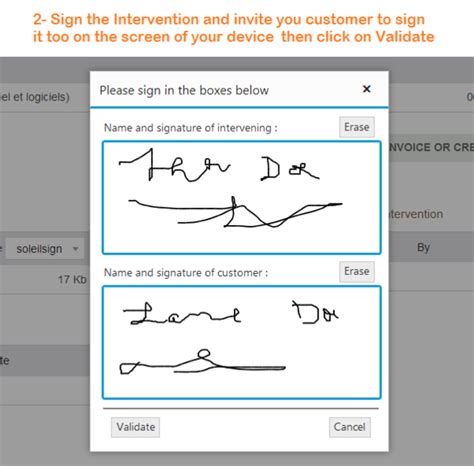 Module Soleilsign Electronic Signature For Dolibarr Interventions