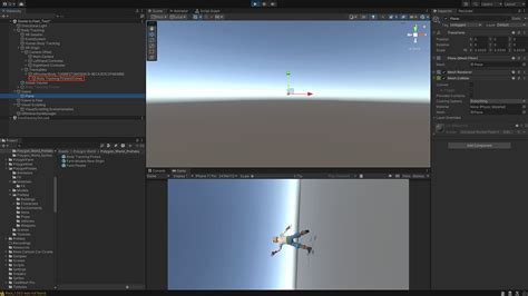 how to get the position of a instantiated body tracking prefab unity