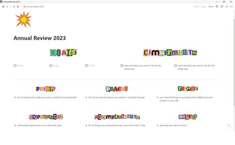 My 2023 Notion Dashboard ♡ Rnotion