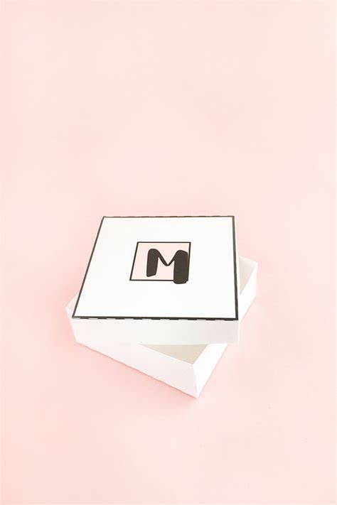 Diy Pastel Monogrammed T Boxes