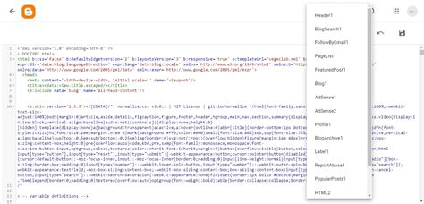 How To Edit Blogger Template Xml And Css Rustcode