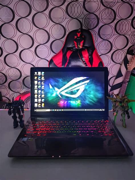 Fullset Laptop Gaming Desain Asus Rog Strix Core I Ram Gb Ssd Hdd Dual Vga Nvidia