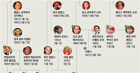 왕세자 책봉 64년 만에 왕위 오르는 찰스 다음 승계 1순위는