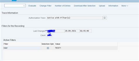 STUSERTRACE New Tracing Option Authorization Tra SAP Community