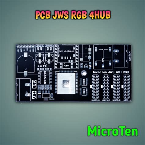 Jual Pcb Jws Rgb Esp32 4hub Kab Klaten Microten Tokopedia