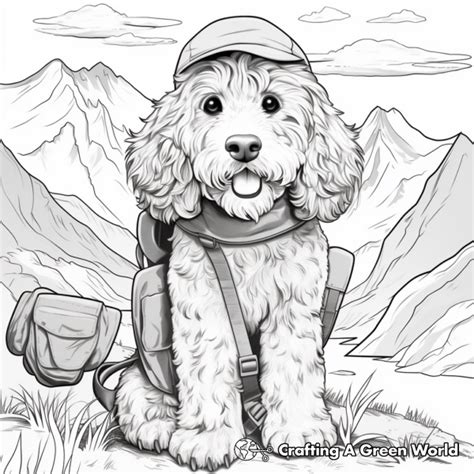 Cockapoo Coloring Pages Free And Printable