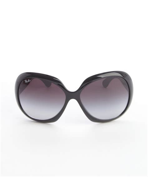 Ray Ban Black Jackie Ohh Ii Round Lens Sunglasses In Black Lyst