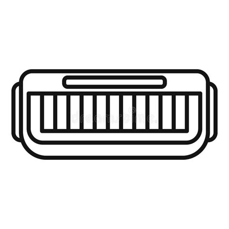 Harmonica Line Stock Illustrations 1181 Harmonica Line Stock