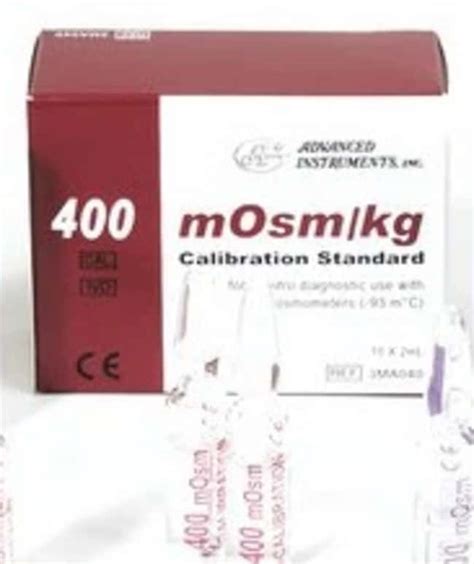 Advanced Instruments Osmometer Standards Fisher Scientific