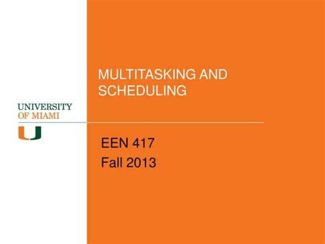 ppt multitasking and scheduling powerpoint presentation free