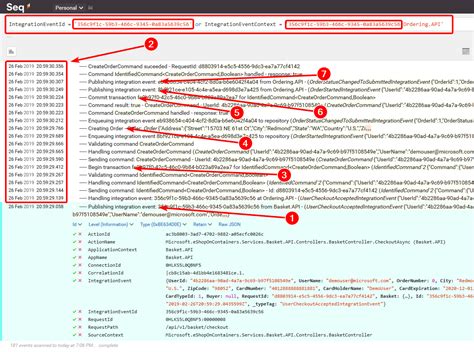 Serilog And Seq Dotnet Architecture Eshoponcontainers Wiki Github