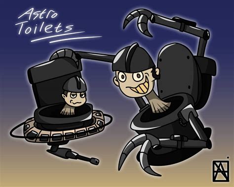 Astro Toilets By Fantasygamers1924 On Deviantart