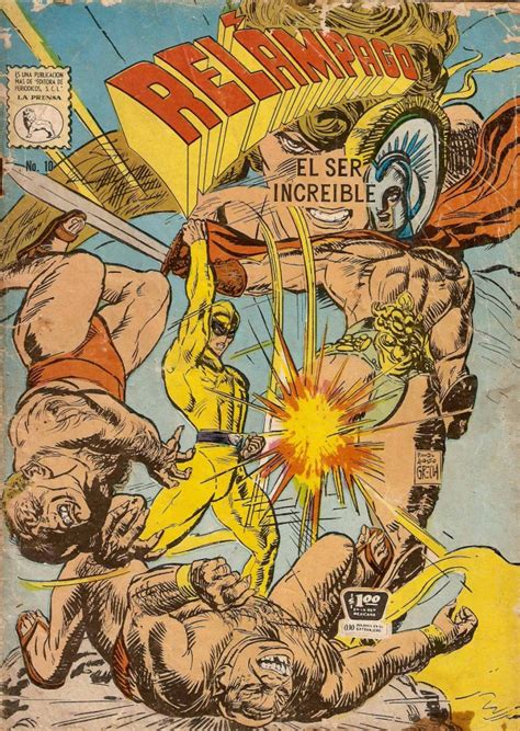 Relampago El Ser Increible 1964 La Prensa 10 Ficha De Número En