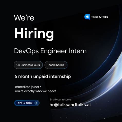 Devops Aws Internship Hiring Cloudcomputing Ai Machinelearning