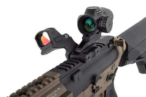 Primary Arms Mini Reflex Offset Mount For Pao Microprisms Black