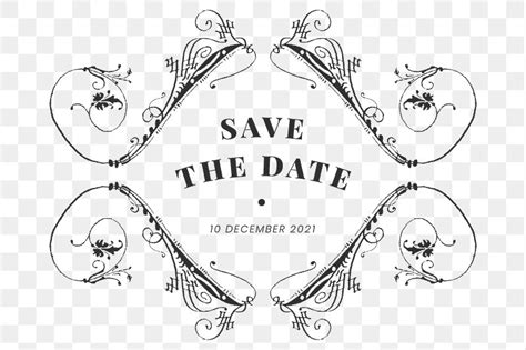 Save The Date PNG Images Free Photos PNG Stickers Wallpapers Backgrounds Rawpixel