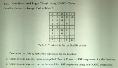 solved 2 3 3 combinational logic circuit using nor gates