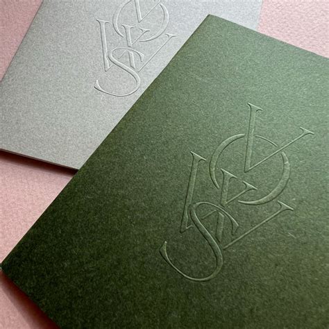 Green And Squall Grey Vow Books Set Of Two Unisex Wedding Vow Books