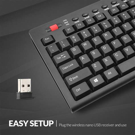 Rii Wireless Keyboard 2 4g Ergonomic Full Size Philippines Ubuy