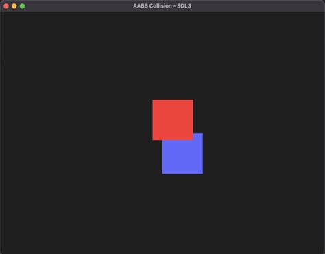 Aabb Collision Detection In Sdl3 Simple 2d Box Collisions