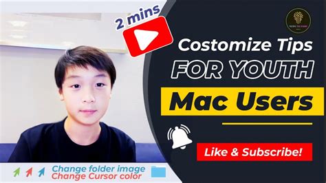 Macbook Tutorial Change The File And Cursor Color For Mac YouTube