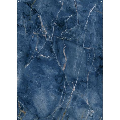X Drop Canvas Backdrop Blue Marble 5 X 7