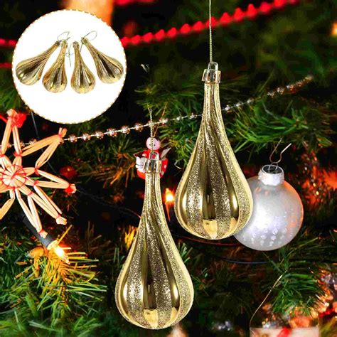 Christmas Tree Hanging Ornaments Hanging Balls Shaped Pendants For Home