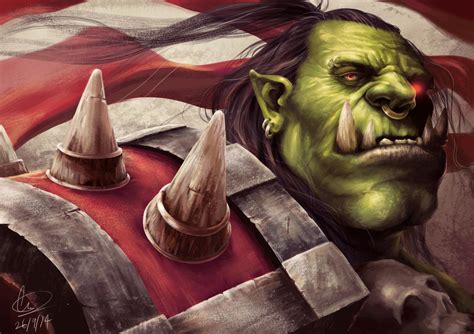 Grom Hellscream By Edwardch93 On Deviantart