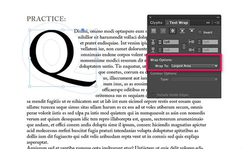Wrap Text Around Images And Graphics In InDesign Adobe InDesign Tutorials