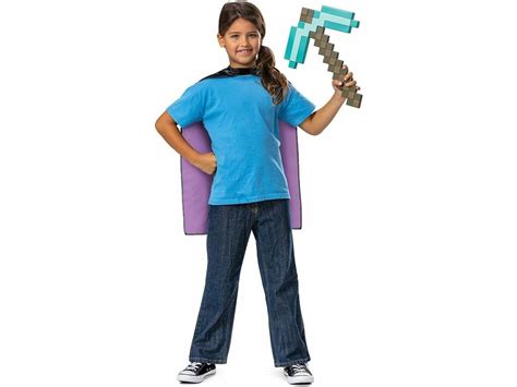 Minecraft Set Pico Y Capa Juguetilandia