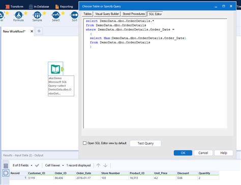 Solved Filter In Db Filter Data By Latest Date Alteryx Community