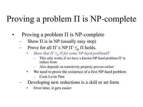 ppt np complete and np hard problems powerpoint presentation free