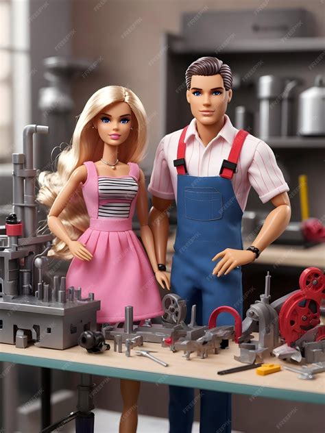 Premium Ai Image Barbie And Ken Engineering Services