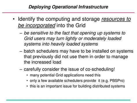 Ppt Computing And Data Infrastructure For Large Scale Science Deploying Production Grids