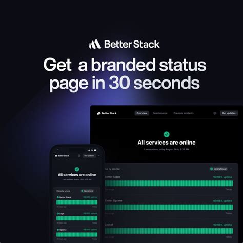 Free Status Page Better Stack Better Stack