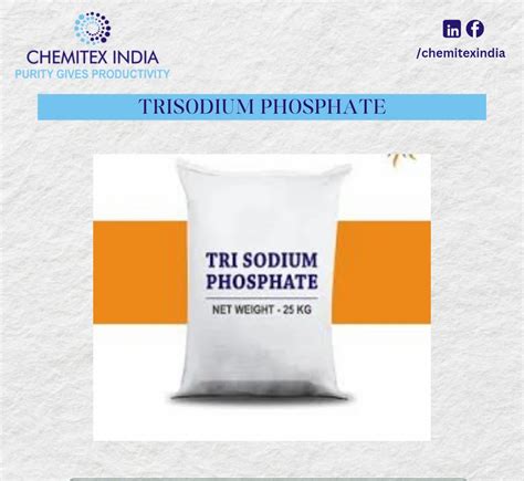 Trisodium Phosphate Tsp At ₹ 250kg Titardi Udaipur Id 14265781030
