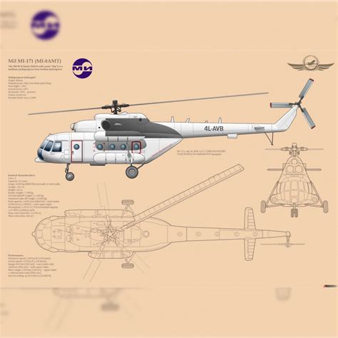 Poster Mi 171 Mi 8amt Bravehobbyshop