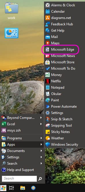 Windows 10 App Submenu Shows Vestigial Microsoft Edge Entry · Issue 737 · Open Shellopen Shell