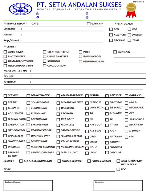 Sastkmm 2 Service Report Pdf