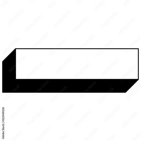 Rectangle Shape With Shadow For Frame And Border Background Stock Vector Adobe Stock