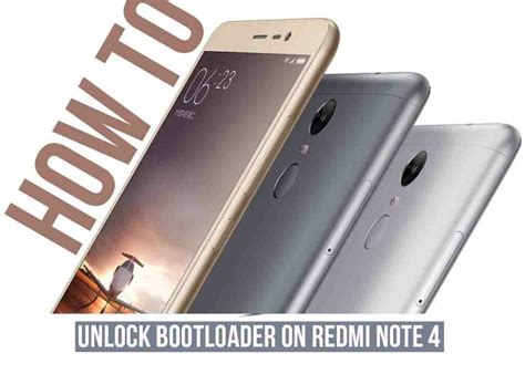 How To Unlock Bootloader On Redmi Note