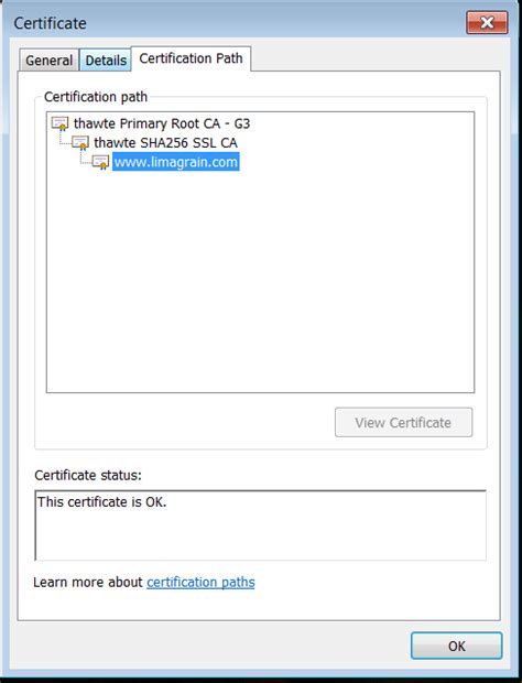 Ssl Java Raises An SSLHandshakeException Even If The Root Certificate