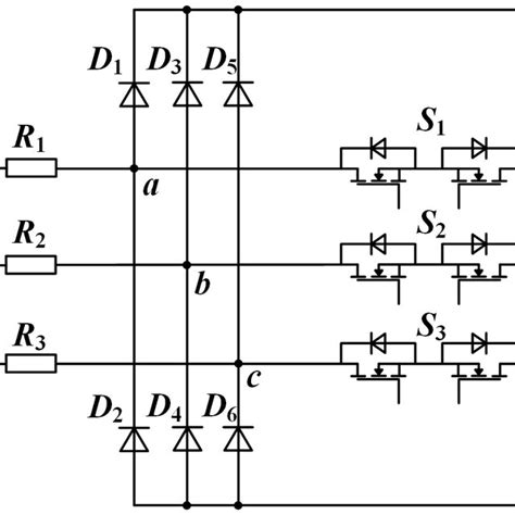 The Topology Of Three Phase Vienna Rectifier Download Scientific Diagram