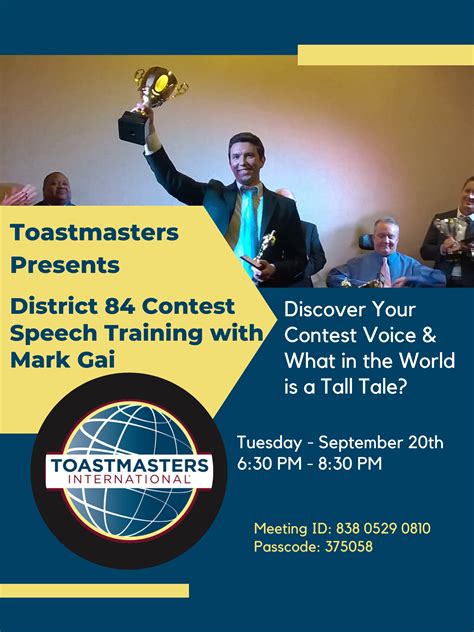 Get A Competitive Edge Toastmasters District 84 Get A Competitive Edge Toastmasters District 84